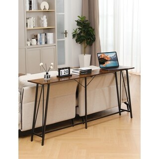 Console Table with 3 Outlets and 2 USB Ports - Bed Bath & Beyond - 38459096