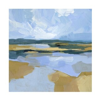 Victoria Barnes 'Seaside Mire I' Canvas Art - Bed Bath & Beyond - 39539919