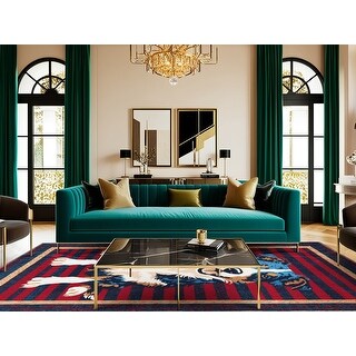 Ginza Six Washable Australian Cattle Dog Dogs Area Rug - Bed Bath ...