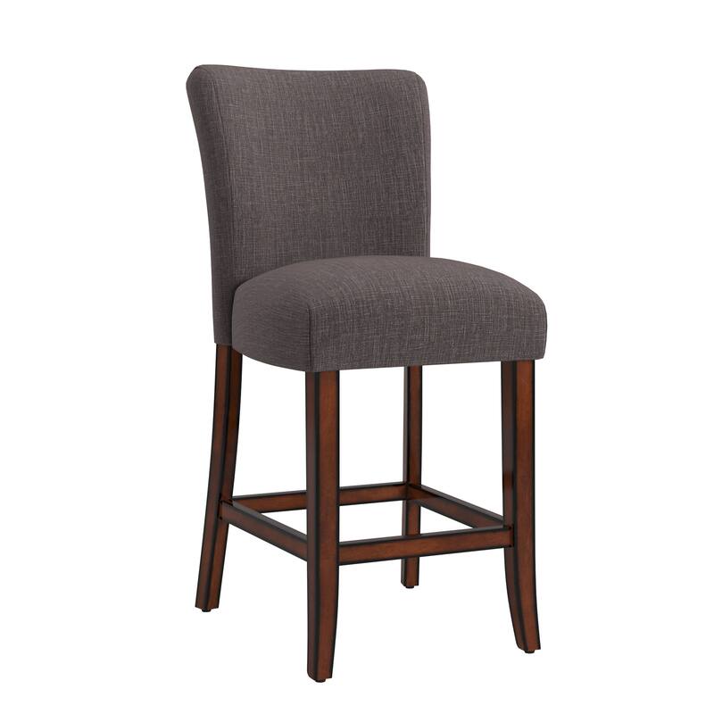 Parson Classic Linen Counter Height High Back Stools (Set of 2) by ...