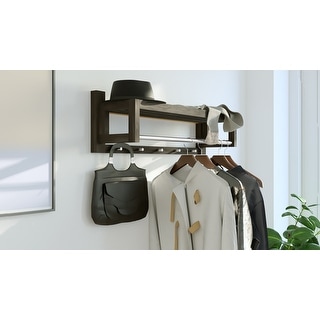 Entryway Coat Rack with Shelf - Bed Bath & Beyond - 36926267