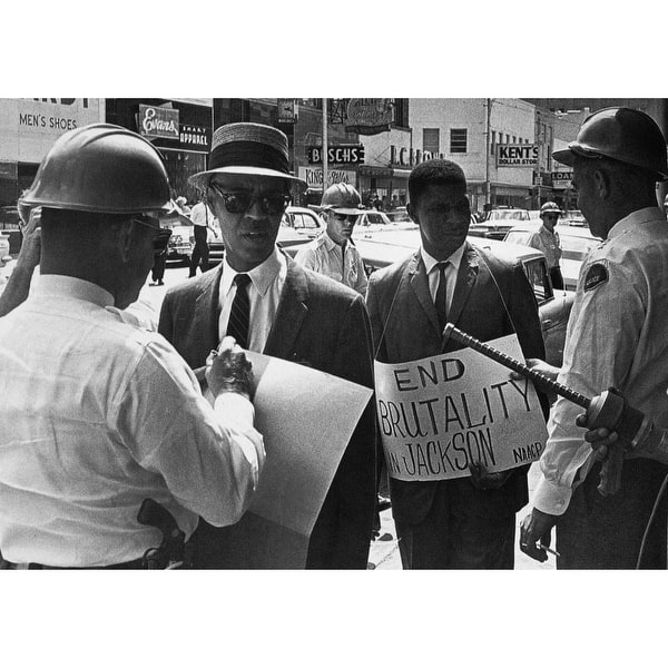 Woolworths Protest 1963. /Npolice Officers Arrest Medgar Evers And ...