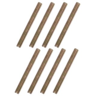 8pcs Fully Threaded All Thread Rod Bar Studs - Zinc - Bed Bath & Beyond ...