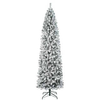 National Tree Company 9 ft. Acacia Flocked Tree - 9 Foot - Bed Bath ...