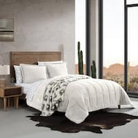 Wrangler Legendary Solid Microsuede/Sherpa Reversible Comforter Set ...