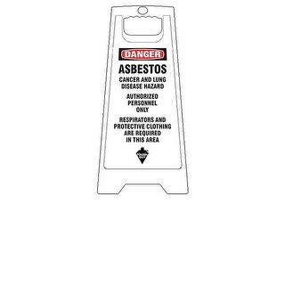 Tough Guy Floor Sign,Red,Polypropylene,24 in H 6DMG2 - 1 Each - Bed ...