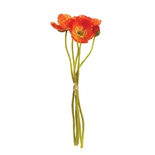 Mini Poppy Cuttings 11", Bundle Of 5 - Bed Bath & Beyond - 39767044
