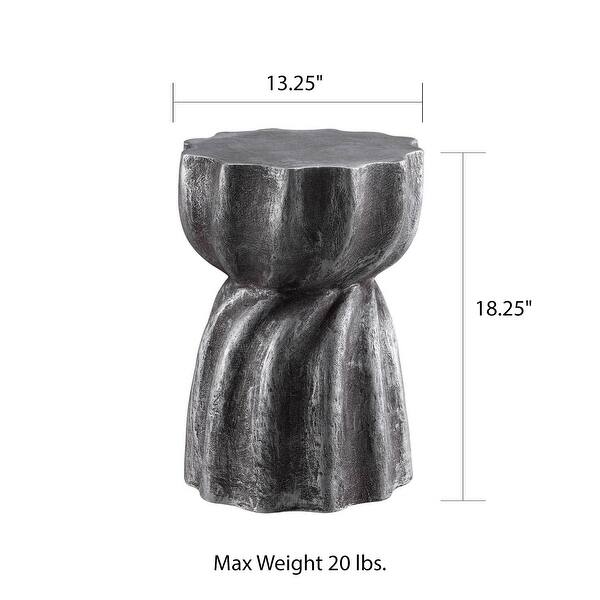 Fluted Swirl Decorative Garden Stool - Bed Bath & Beyond - 35220945