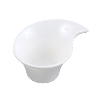 Unique Bargains Plastic Comma Shaped Sushi Soy Sauce Dipping Dish Plate ...