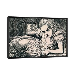 iCanvas "Alice In Wonderland I" by Vintage Apple Collection Framed ...