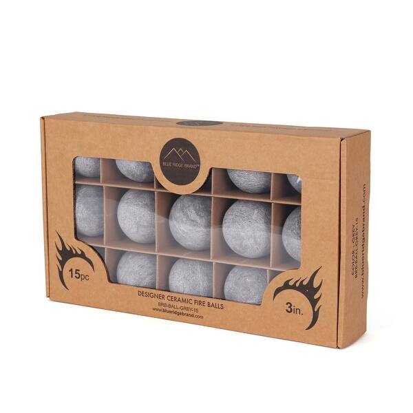 Ceramic Fire Ball Set - On Sale - Bed Bath & Beyond - 38439195
