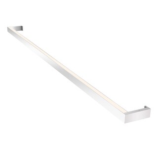 Sonneman Lighting Thin-Line ADA Bright Satin Aluminum 48-inch One-Sided ...