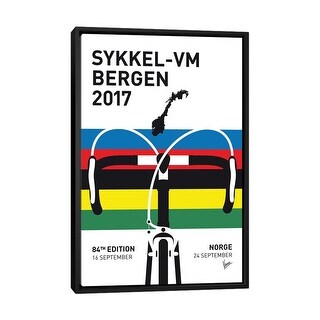 iCanvas "2017 UCI Road World Championships Minimal Poster" by Chungkong ...