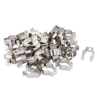 Unique Bargains50 Pcs T5 012 Fluorescent Tube Lamp Bracket Hanger Clips ...
