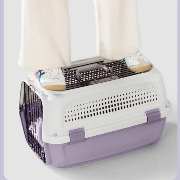 Plastic Cat Carrier with Integrated Litter pan - On Sale - Bed Bath ...