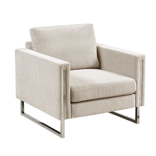 Modern Luxurious Accent Chair Arm Chair with Extra-Thick Padded ...