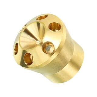 Brass Liquid Distributor, 3/4 x 1/4 Inch 6 Hole Copper Joints Liquid ...