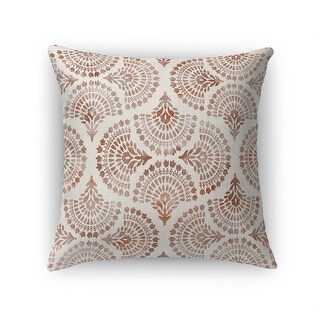WATERCOLOR FAN RUST Accent Pillow By Kavka Designs - Bed Bath & Beyond ...