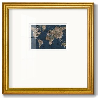 Navy AtlasPremium Framed Print - Bed Bath & Beyond - 37894485