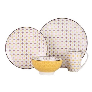 vancasso Tulip Porcelain Place Setting (Service for 1) - Bed Bath ...