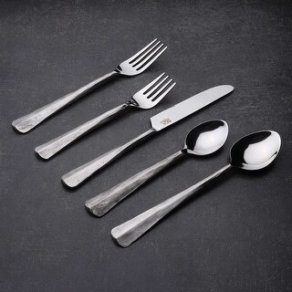 INOX Ridge Flatware 20 Pc. Place Setting (Serves 4) - Bed Bath & Beyond - 17353483