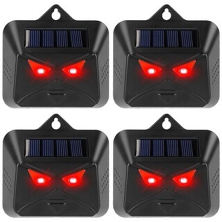 4 Pcs Solar Predator Control Lights - Bed Bath & Beyond - 40410562