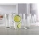 Circleware Matrix Juice Glasses Set of 10 - 7 oz. - Overstock - 35053868