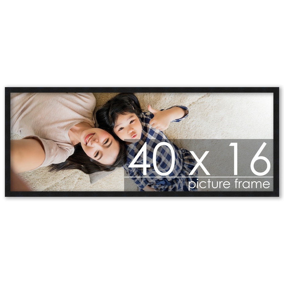 40x14 Contemporary White Wood Picture Panoramic Frame Panoramic Poster ...