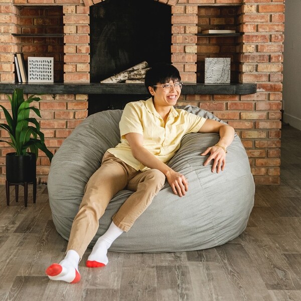 Big Joe Fuf Large Bean Bag Chair Removeable Cover On Sale Bed Bath Beyond 28271879