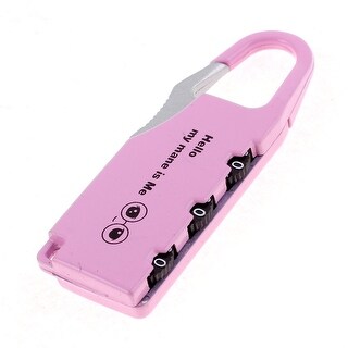Luggage Bag Metal Mini Pulley Design Resettable Combination Coded Lock ...