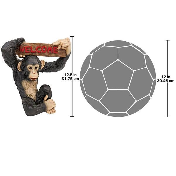 Design Toscano Monkey Business Jungle Welcome Sign - Bed Bath & Beyond ...