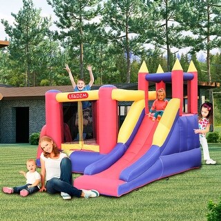 Inflatable Bouncers Castle 420D Oxford Cloth Scraper Surface - Bed Bath ...