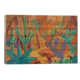 A Path To Somewhere Print On Wood by Kristin Harvey - Multi-Color - Bed ...
