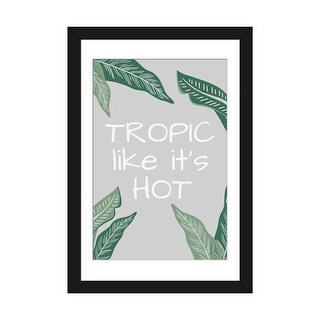 iCanvas "Tropic Like It's Hot" by Daniela Santiago - Bed Bath & Beyond ...