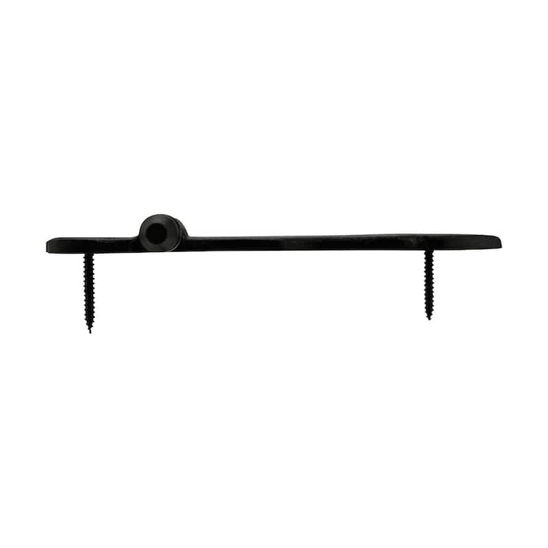 Black T Strap Hinge 5" L Wrought Iron Colonial Hinge Rust Resistant ...