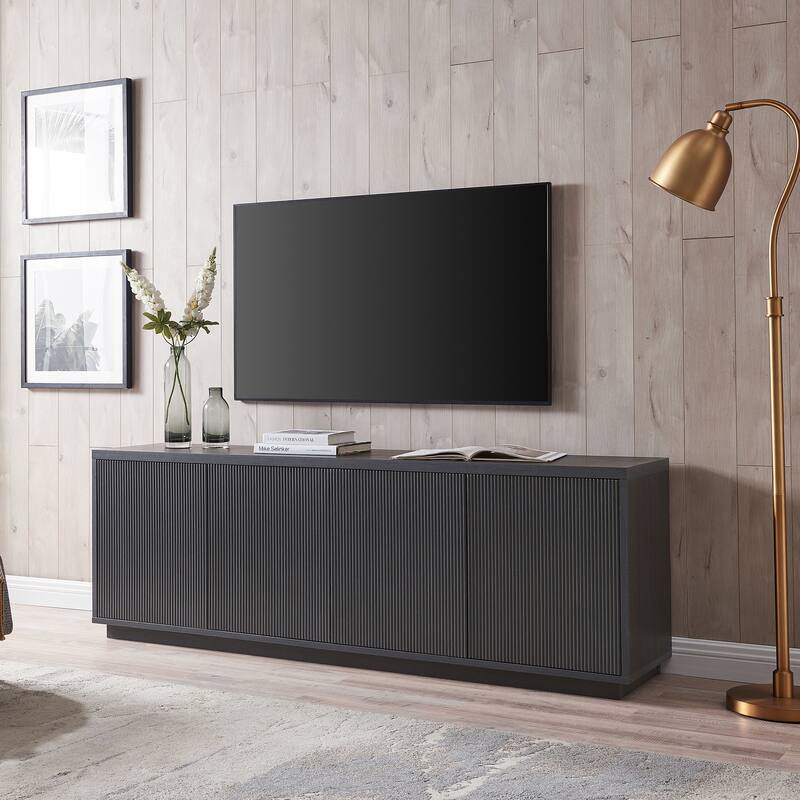 Hanson Rectangular TV Stand for TV's up to 75" - On Sale - Overstock ...