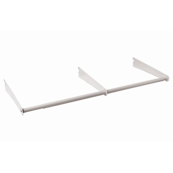 ClosetMaid ShelfTrack 24 in - 48 in Adjustable Hang Rod Kit - Bed Bath ...