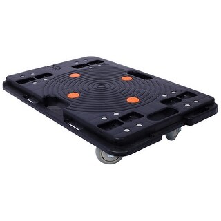 2 PCS Heavy Duty Rolling Mover, Interlocking Moving Dolly w/ 4 Wheels ...