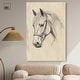 Charcoal Gaze I Farmhouse Wall Decor Wrapped Canvas Print by Art Remedy ...