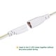T5 T8 LED Tube Connector Cable 30CM Male to Female Double End - Bed ...