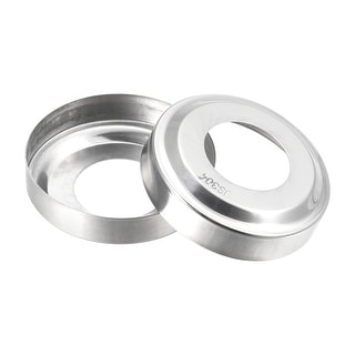 Round Escutcheon Plate, 4pcs 304 Stainless Steel Water Pipe Cover - Bed ...