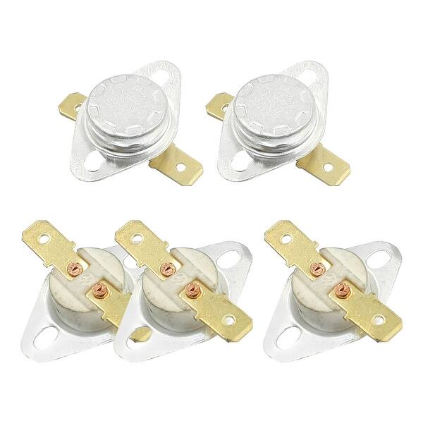 5 x Ceramic Temperature Switch Thermostat KSD301 SPST NC 250V/10A 80C ...