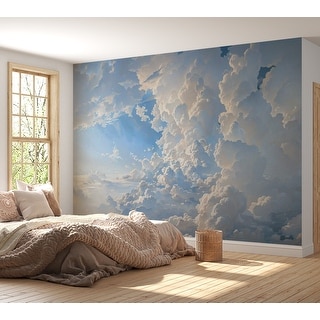 Peel & Stick Landscape Wall Mural - Secrets of The Clouds - Bed Bath ...