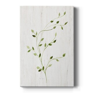 Windblown Leaves I Premium Gallery Wrapped Canvas - Ready to Hang - Bed ...
