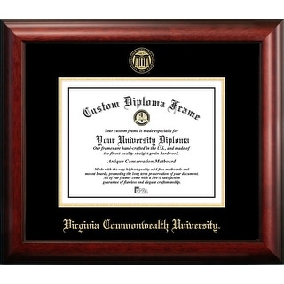 Virginia Commonwealth University 14w x 11h Gold Embossed Diploma Frame ...