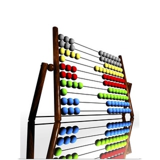 "Abacus, computer artwork" Poster Print - Multi - Bed Bath & Beyond ...