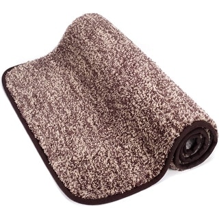 Front Door Mat Water Absorbent Low Profile 35" x 24" - 2' x 3' Oval ...