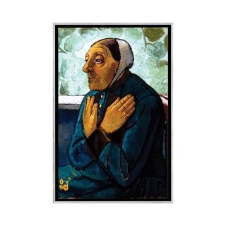 iCanvas "Old Peasant Woman, c.1905" by Paula Modersohn-Becker Framed ...