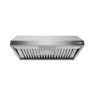 NXR 48" Stainless Steel Pro-Style Under Cabinet Range Hood EH4819 - Bed ...