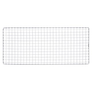 2pcs Square BBQ Grill Net 17.3"x7.5" Electroplated Stainless Steel ...